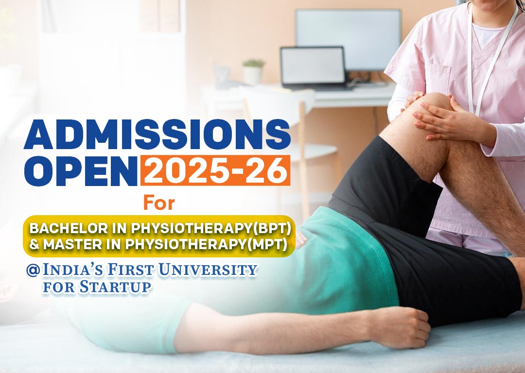 BPT & MPT Admissions Open at Swarrnim Startup & Innovation University, Gujarat